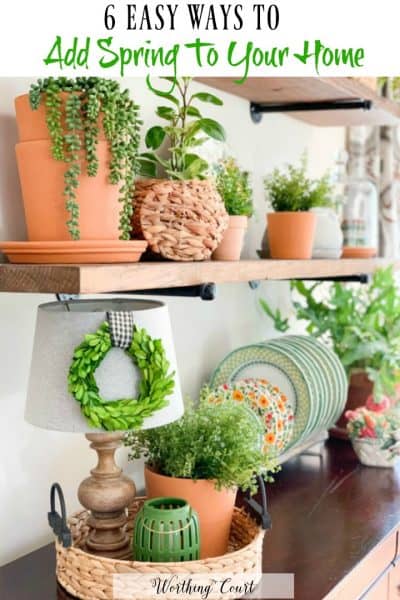 6 Easy Ways To Decorate Your Home For Spring Right Now!
