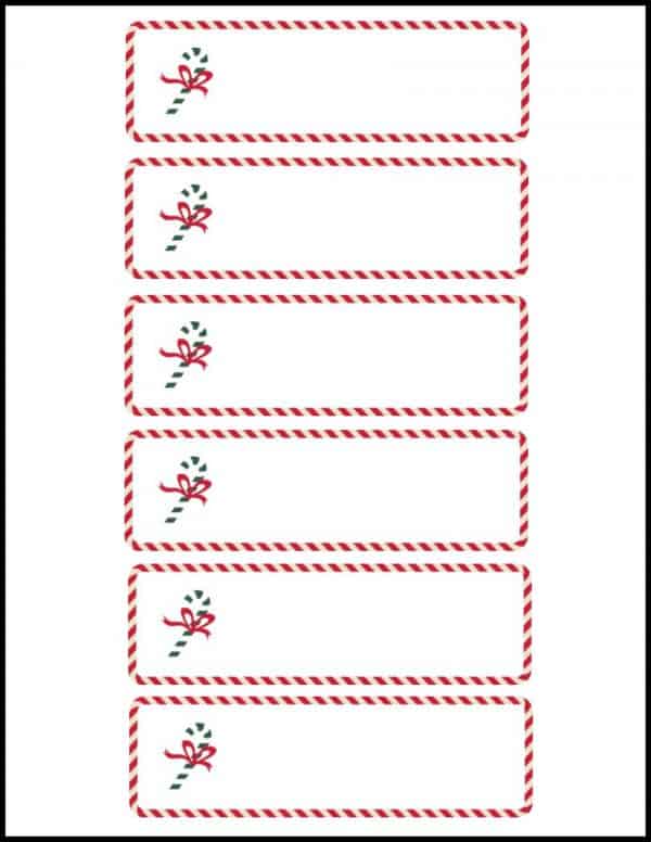Free Cute Christmas Place Card Printable Worthing Court