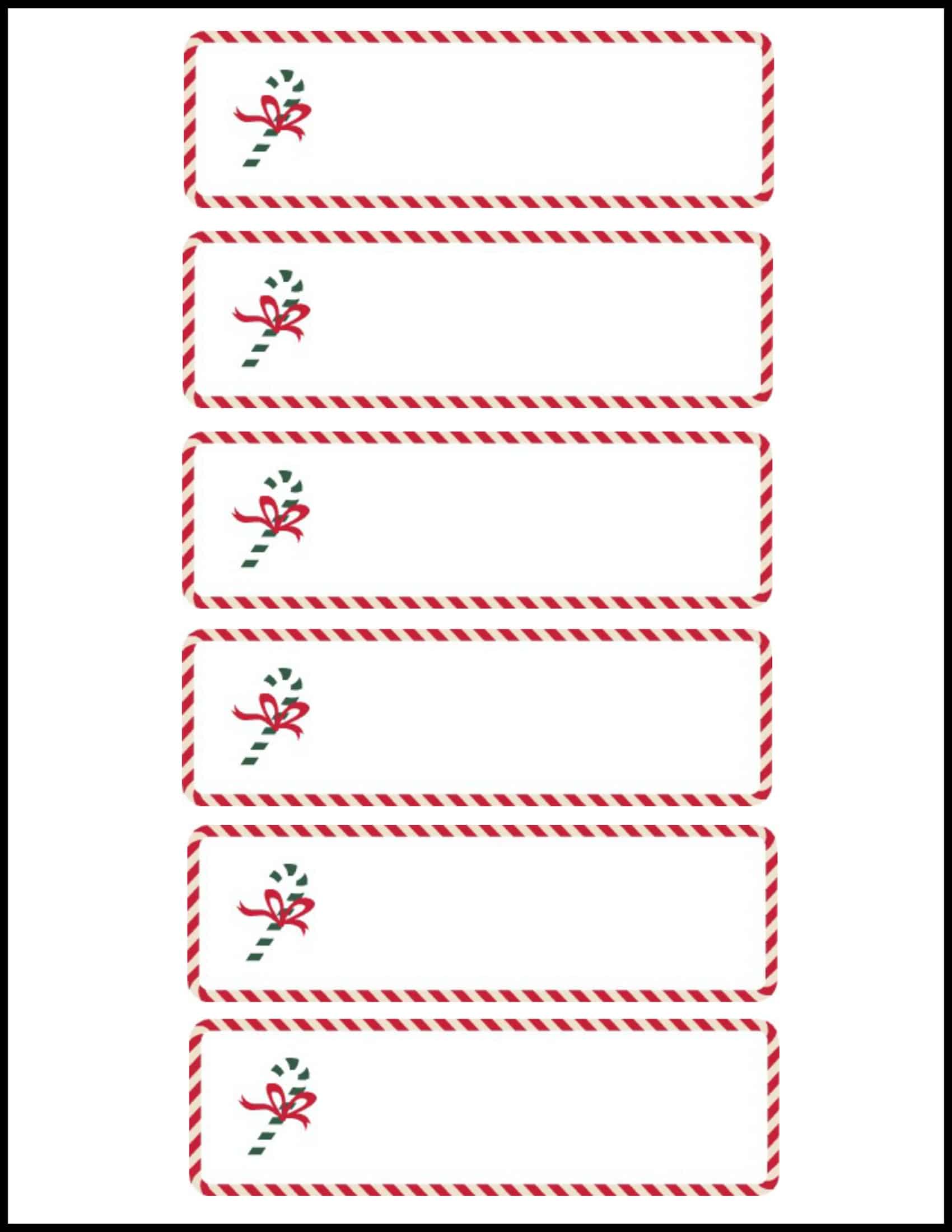 Free Cute Christmas Place Card Printable Worthing Court