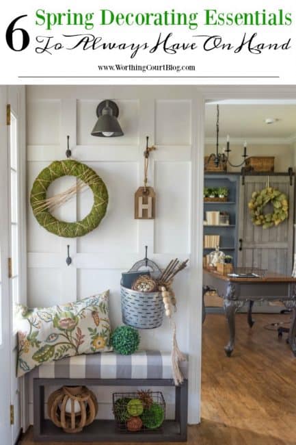 Must Have Spring Decorating Essentials | Worthing Court