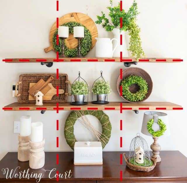 12 Tips And Secrets For How To Decorate Shelves + A Free Checklist ...