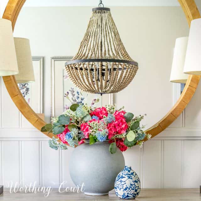 Blue And White Spring Home Tour | Worthing Court