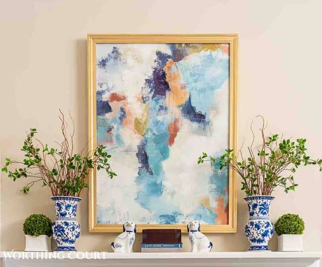 DIY Canvas Art Frame