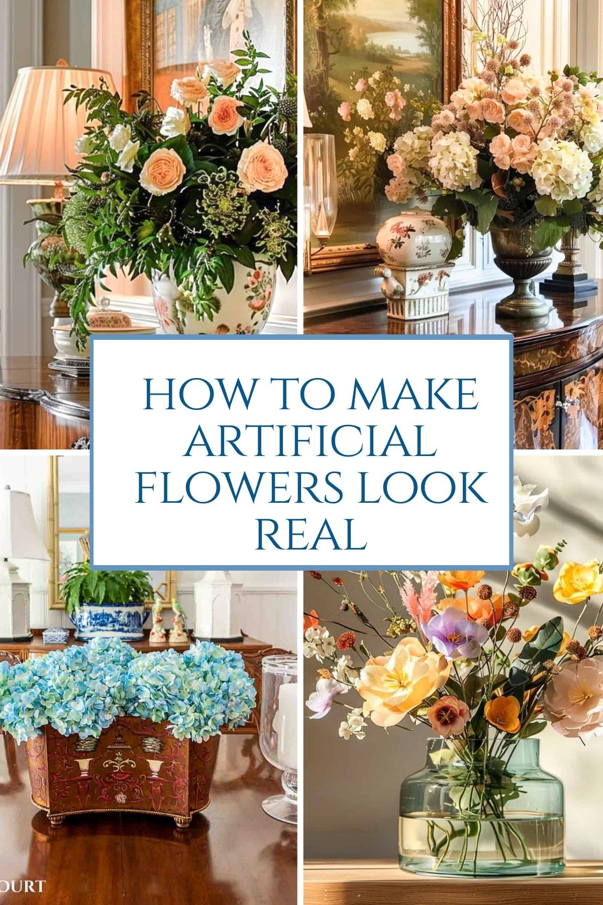 Mastering the Art of Making Fake Flowers Look Real - Worthing Court ...