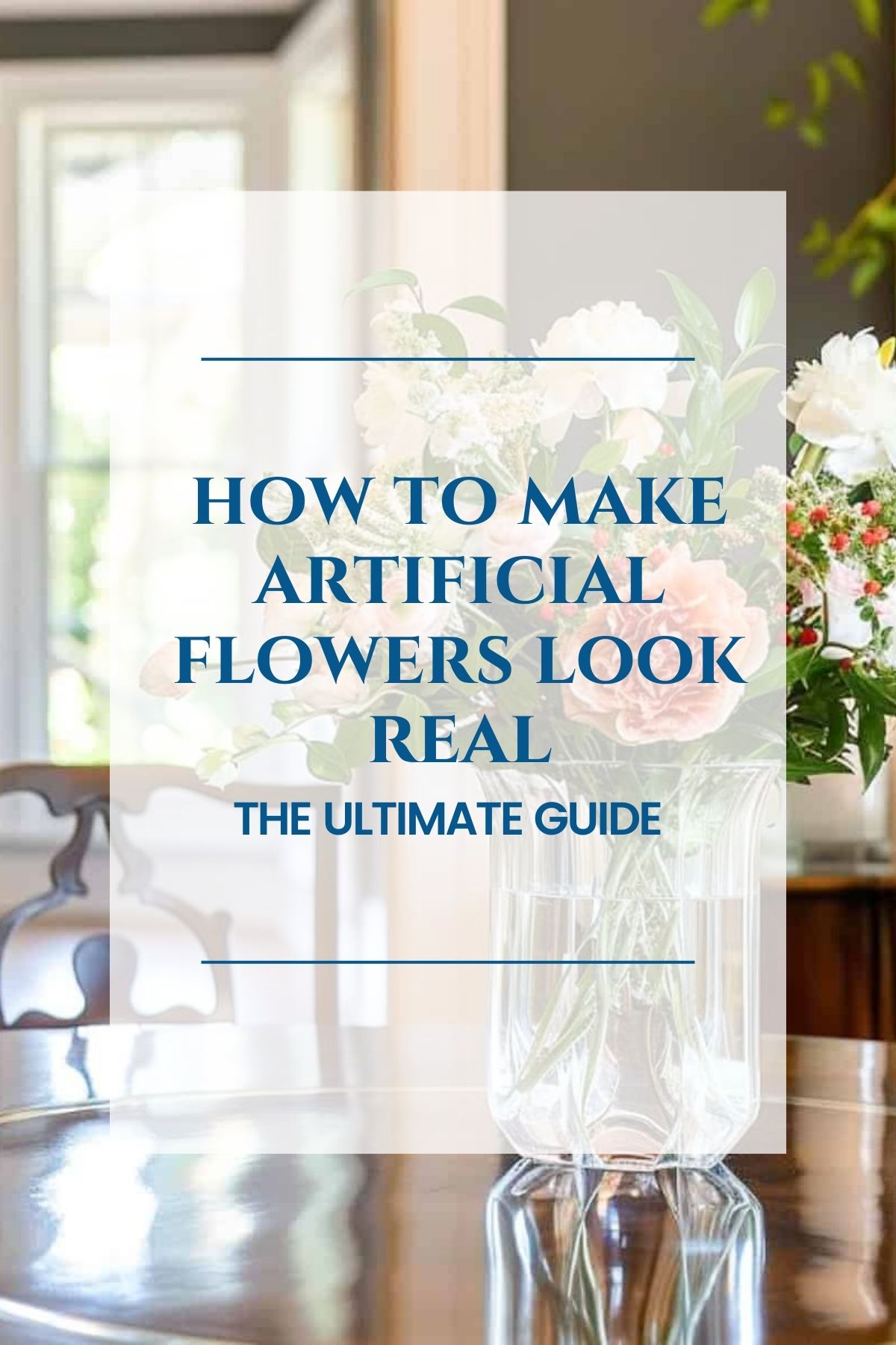 Mastering the Art of Making Fake Flowers Look Real - Worthing Court ...