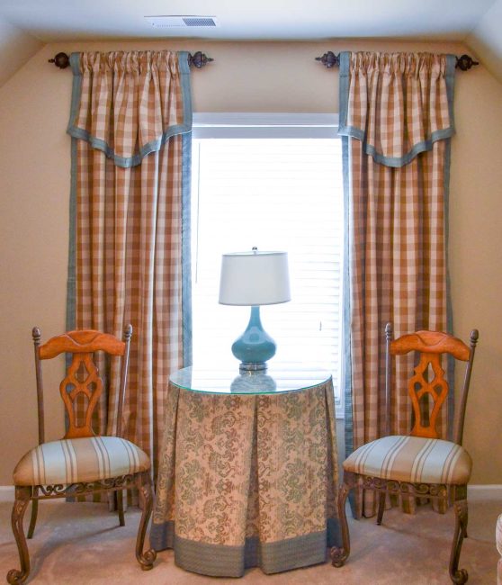One Simple Thing Decorating Idea: Embellish Draperies With Ribbon ...