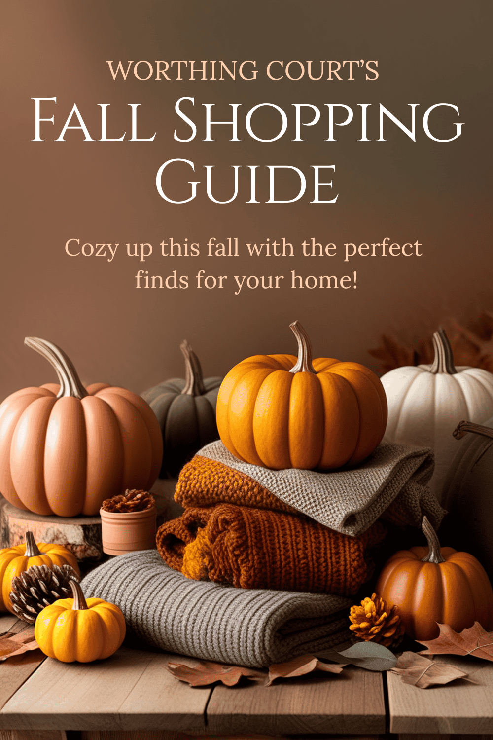Fall Decor Shopping Guide - Worthing Court | DIY Home Decor Made Easy