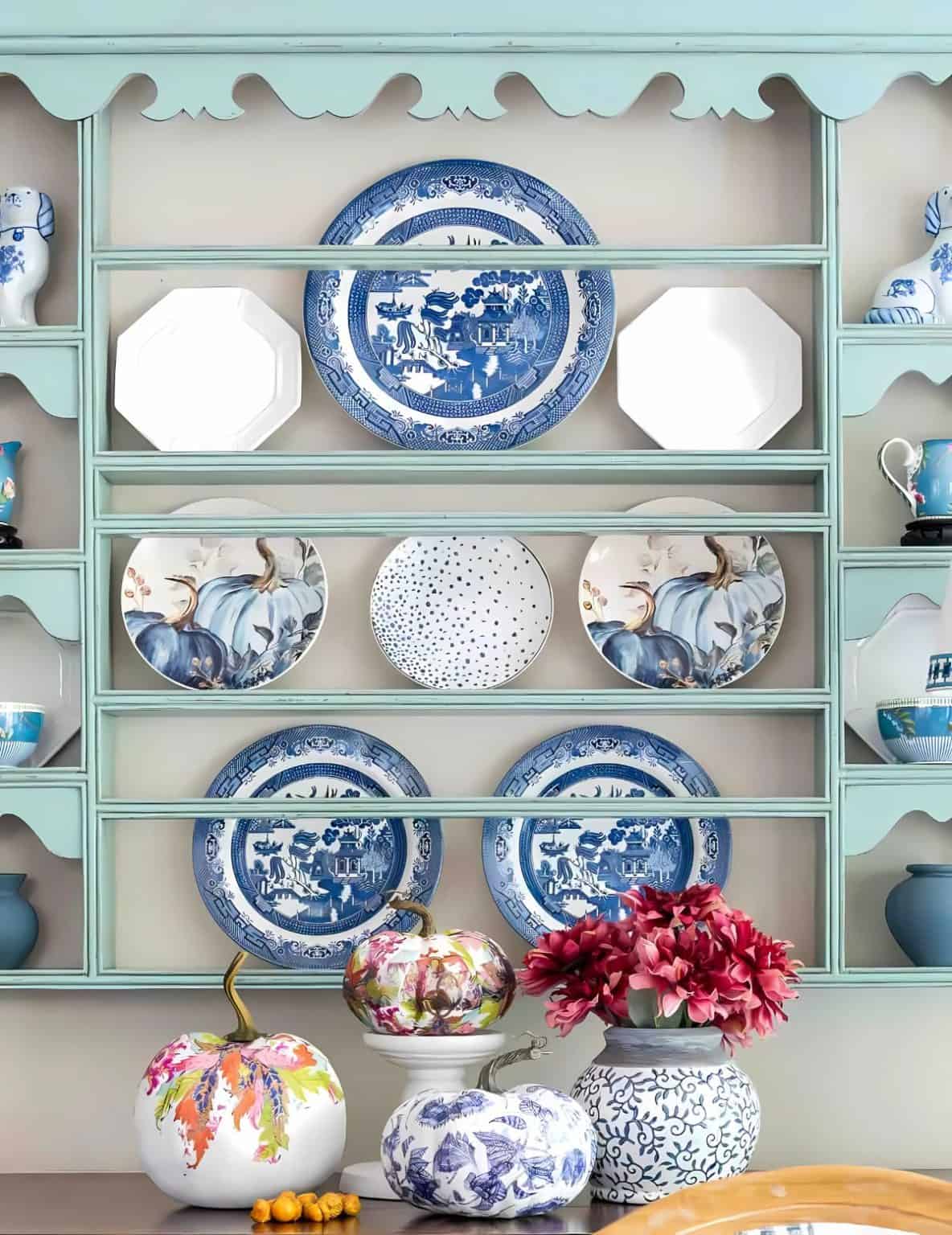 3 Ways to Display Plates for Fall - Worthing Court | DIY Home Decor ...